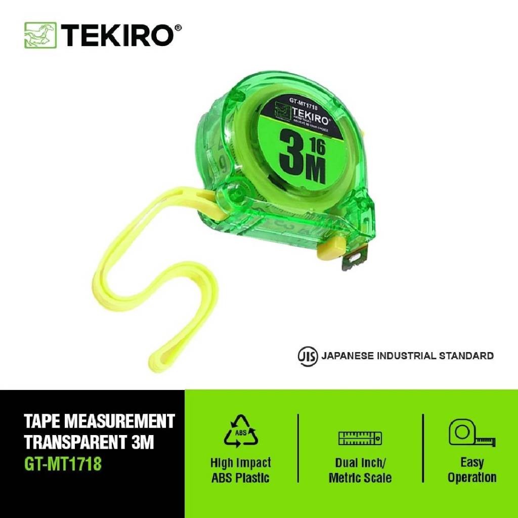 Jual TEKIRO METERAN TRANSPARAN 3 M / 5M / 7,5M / 10M / TOOLS - ALAT PERKAKAS | Shopee Indonesia