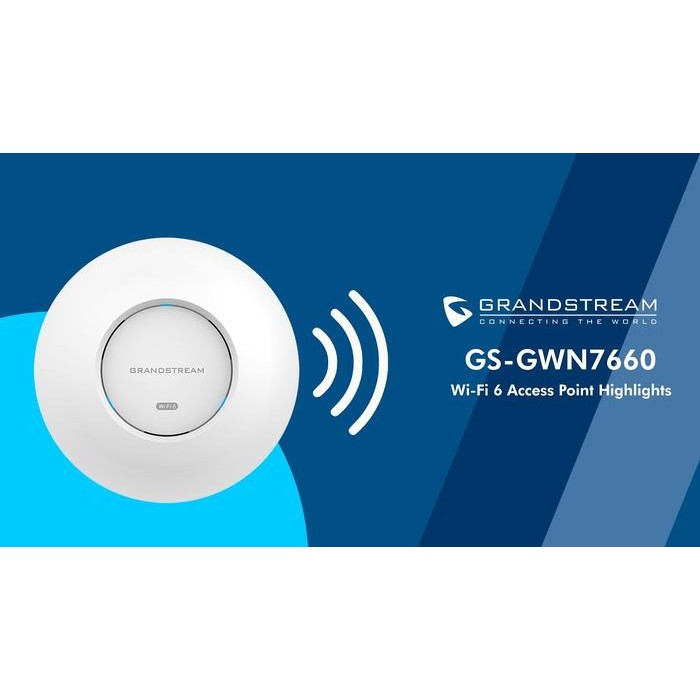 Jual Grandstream GWN7660 , 02.11ax Wifi 6 Access Point WI-FI Wireless ...