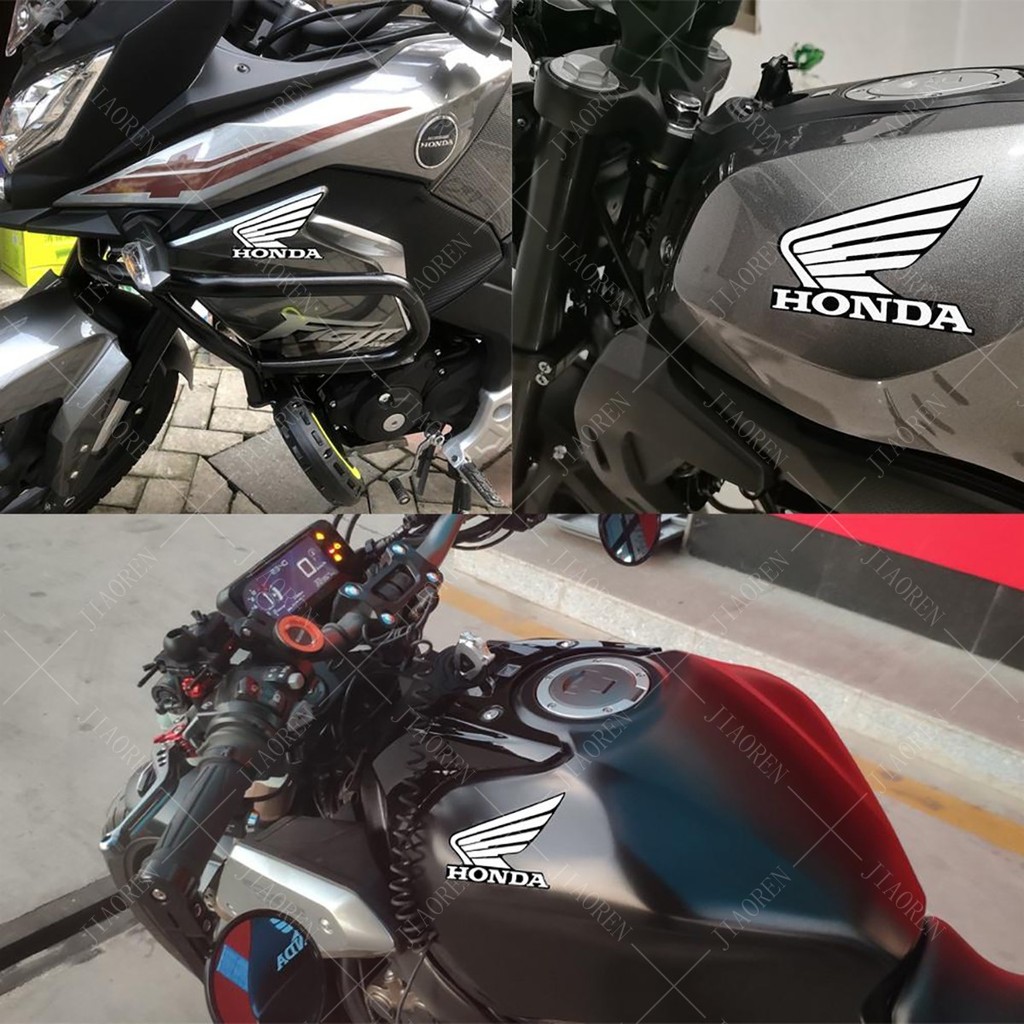 Jual Car Motorcycle honda stickers Wing logo Tank Helmet decal cb650r ...