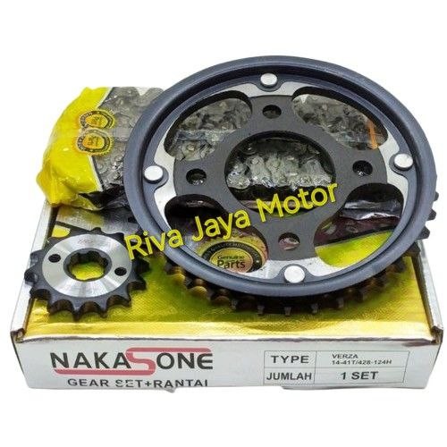 Jual Gear Gir Paket Set Rantai Verza Megapro New Cb 150r Sonic 150 Supra Gtr Tiger Mega Pro ...