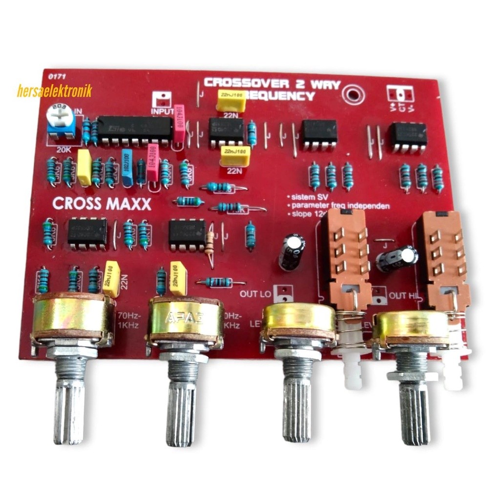 Jual crossover 2 way frequency | Shopee Indonesia