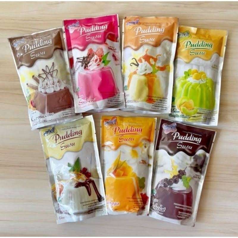 Jual PUDDING SUSU NUTRIJELL ANEKA RASA PUDING - All Varian Rasa Buah ...