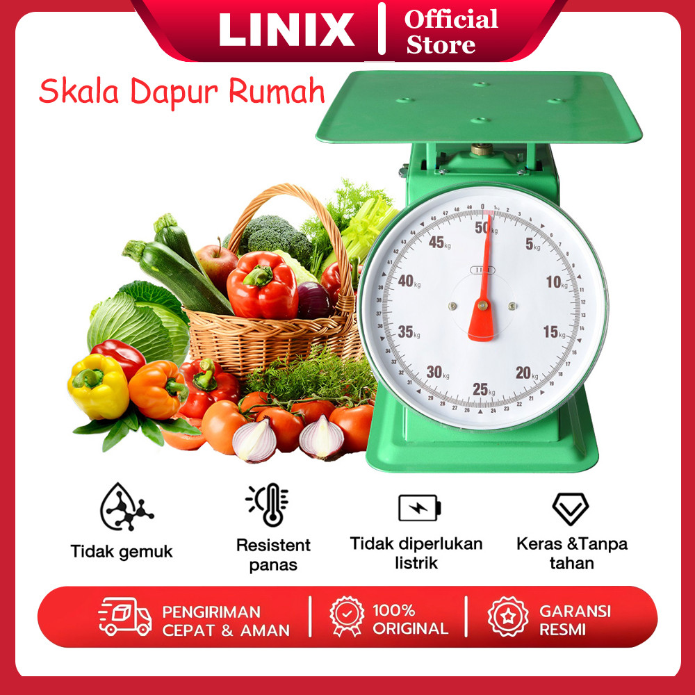 Jual Timbangan Manual Jarum Vietnam Kapasitas 20kg 30kg 50kg Spring ...