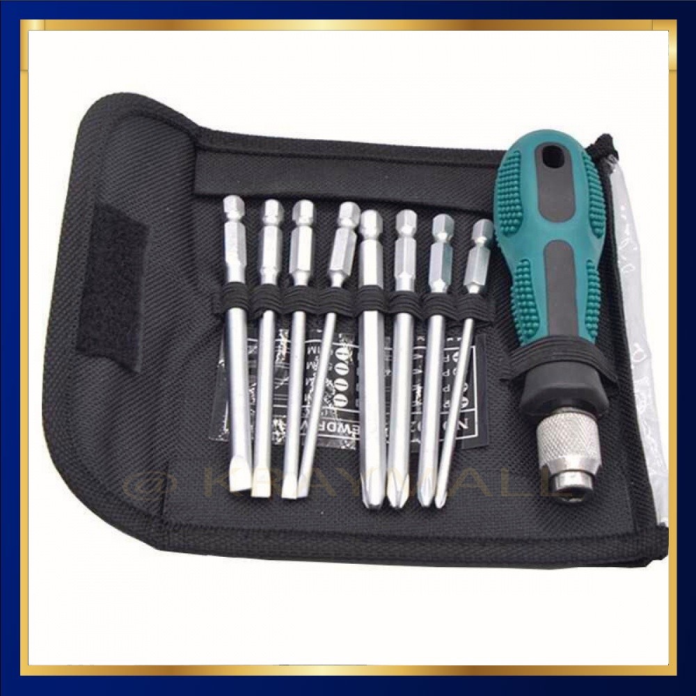 Jual Obeng Set Reparasi Magnetic Head 9 in 1 - 2026 | Shopee Indonesia
