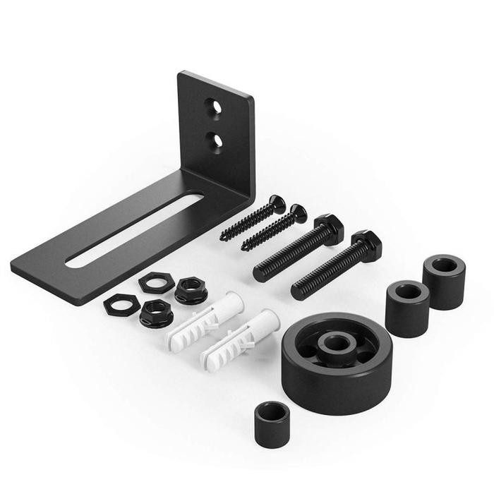 Jual 8 In 1 Adjustable Wheels Roller Sliding Door Pulley Slides Floor ...