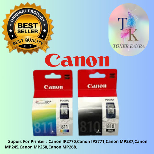 Jual Tinta Printer Canon Pixma CL-811 Colour Original IP2770 | Shopee ...