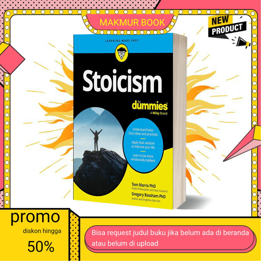 Jual Buku Stoicism For Dummies by Tom Morris (English) | Shopee Indonesia