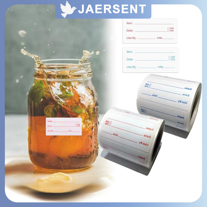 Jual Label Tanggal Isi/ Food Label Waterproof Stiker Tanggal ...
