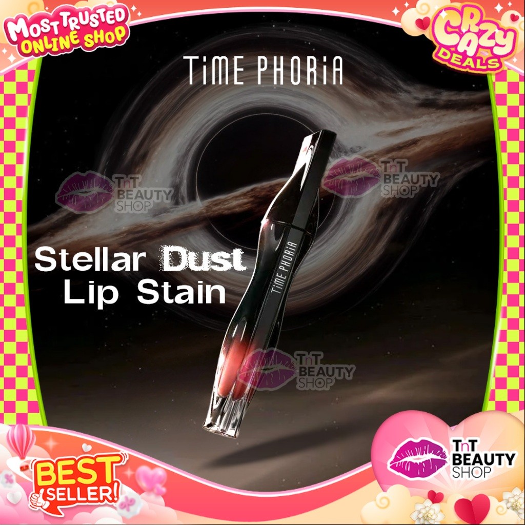 Jual TIMEPHORIA Stellar Dust Lip Stain 5ML Lipstick Liptint Lipcream ...