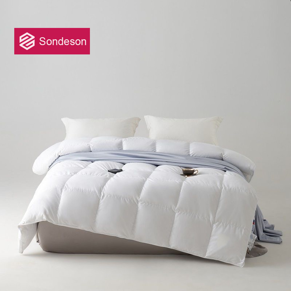 Jual Sondeson King 100% Goose Down Duvet Filler 3D Bread Quilt ...