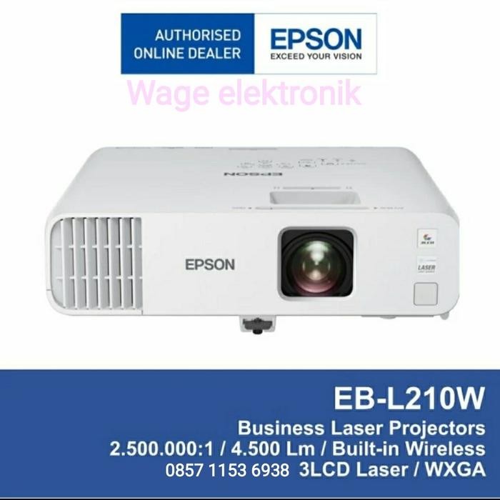 Jual Projector Epson EB-L210W WXGA 3LCD Laser With Built -In Wireless L210W | Shopee Indonesia