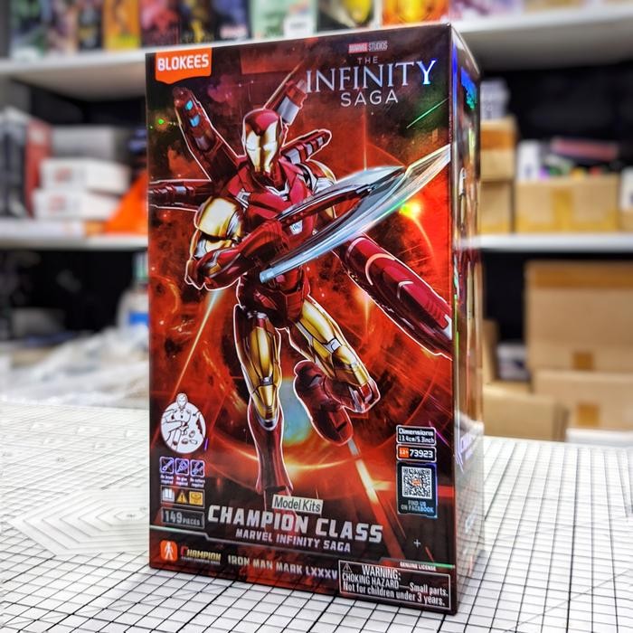 Jual Blokees 73923 Marvel Infinity Saga Champion Class - Ironman Iron ...