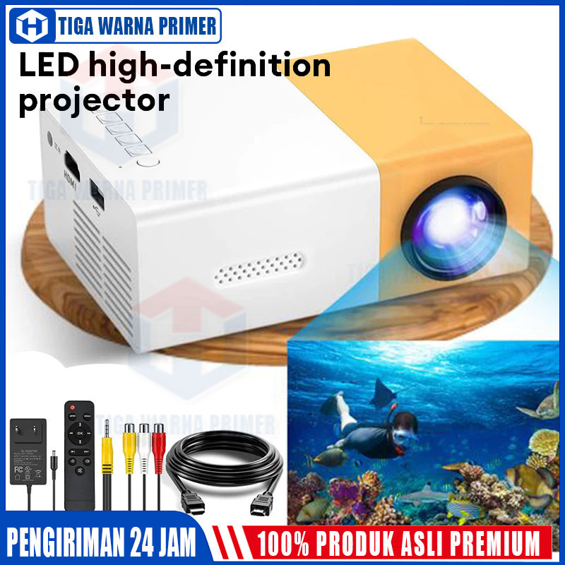 Jual Proyektor Mini YG300 Portable Led Mini Proyektor Hp Mini Home ...