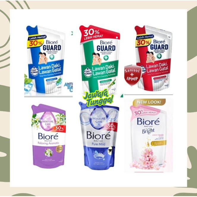 Jual Biore Body Wash Guard Deo Protect Sabun Mandi Cair 800 ml - 400 ml | Shopee Indonesia