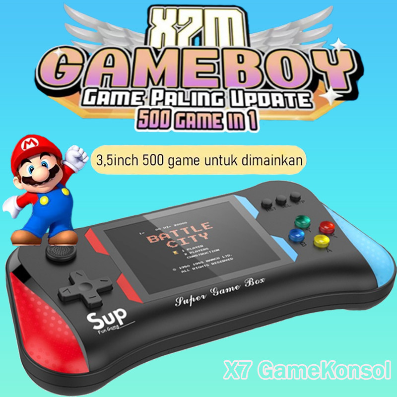 Jual Portable Gameboy X7M Versi Terbaru Game Paling Update Versi Terbaru Bisa Connect di TV 500 ...