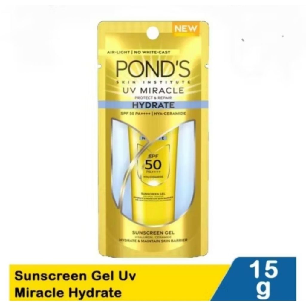 Jual Pond's UV Miracle Bright Sunscreen SPF50PA+++ 15g | Shopee Indonesia