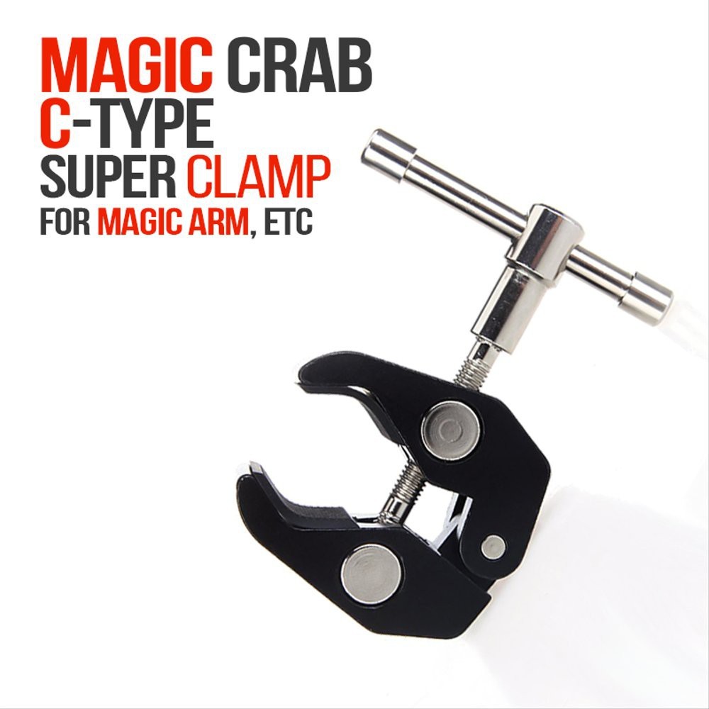 Jual Magic Friction Super Crab Clamp Large Articulating Pliers Clip For ...