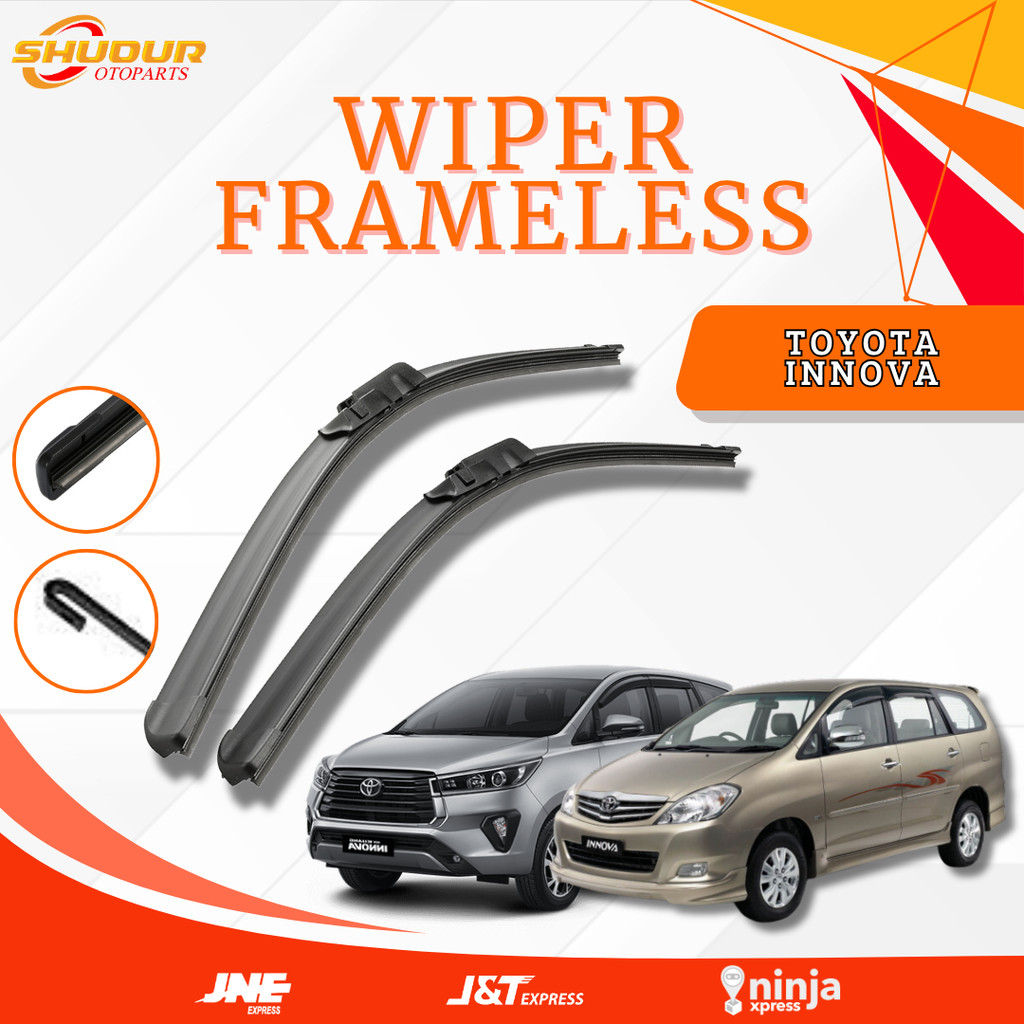 Jual Wiper Kaca Mobil Depan Toyota Kijang Innova / All New Innova ...