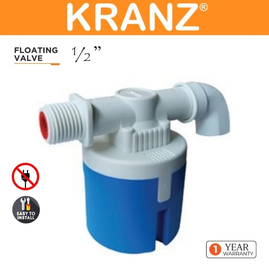 Jual Floating Ball Valve KRANZ 1/2 inch Pelampung Air Otomatis ...