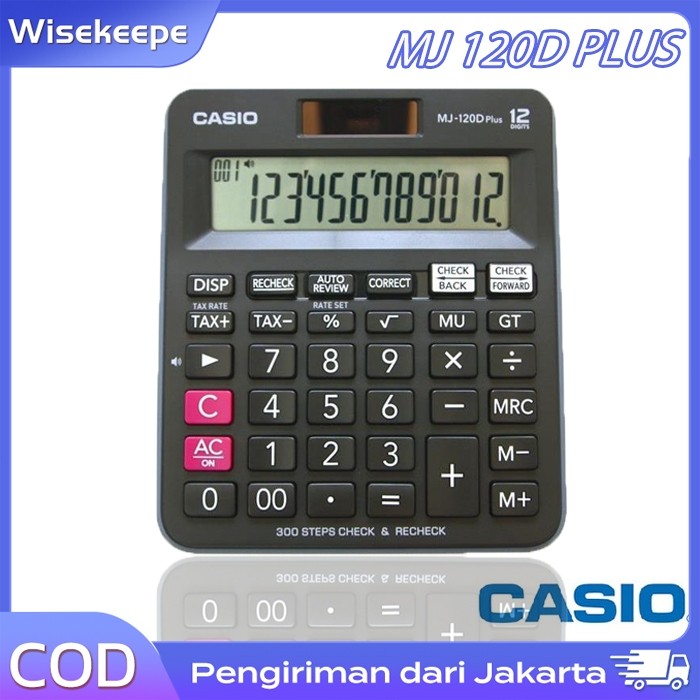 Jual Kalkulator Scientific Casio MJ-120D/DJ-120D PLUS Office Desktop ...