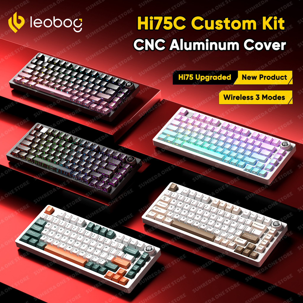 Jual LEOBOG Hi75C Pro Hi75 Sugar65 Custom Mechanical Keyboard Aluminum ...