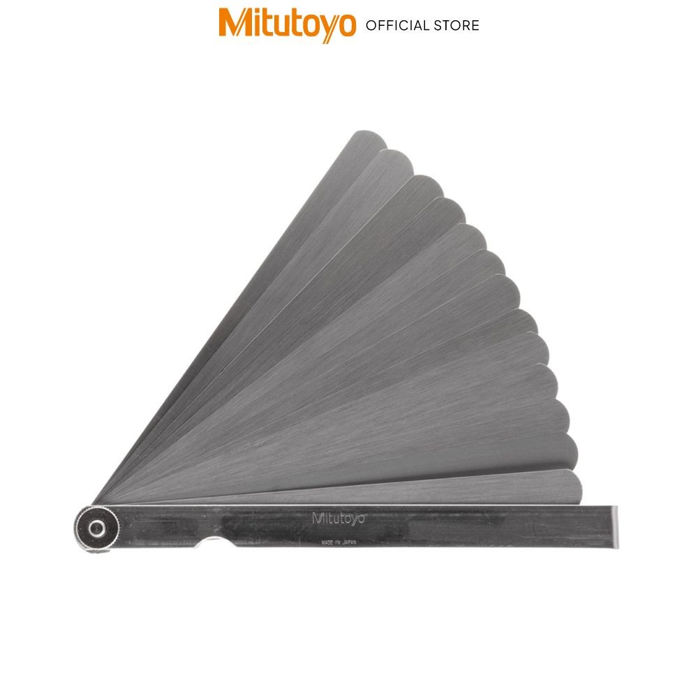Jual Mitutoyo Alat Ukur Ketebalan 0.05-1.0mm 13 184-301S Thickness Gage ...
