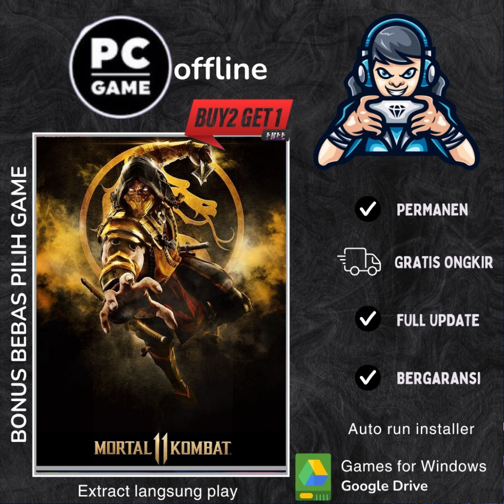 Jual MORTAL KOMBAT 11 ULTIMATE EDITION - GAME PC - GAME LAPTOP - GAME OFFLINE | Shopee Indonesia
