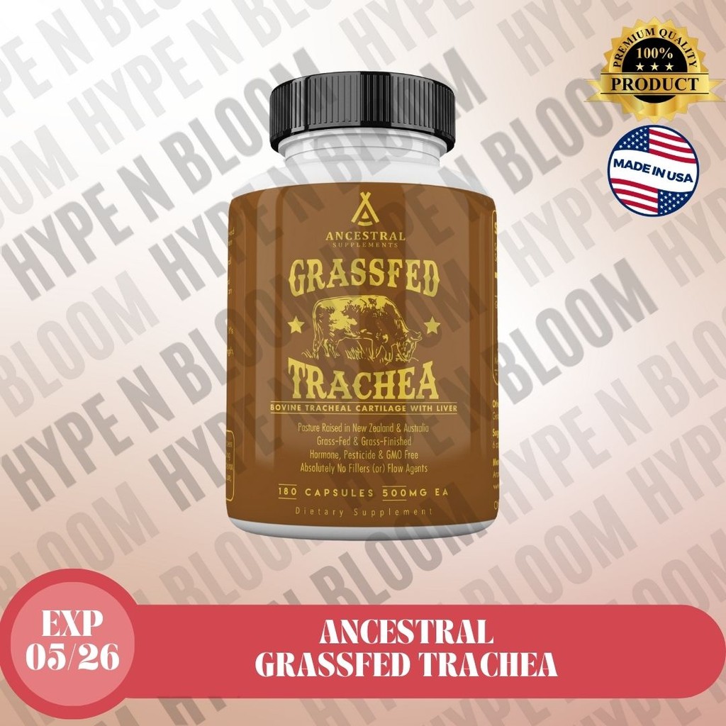 Jual Grass Fed Bovine Tracheal Cartilage Ancestral Supplements 180 ...