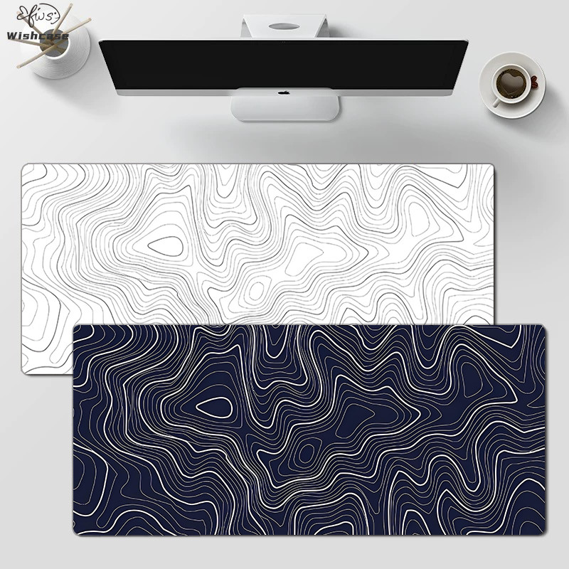 Jual Long Mousepad Gaming Pad Deskmat Keyboard pad Mousepad Anti Slip ...