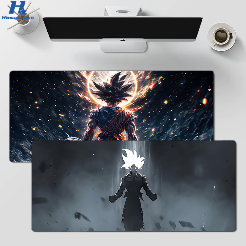 Jual Mousepad Gaming Deskmat Keyboard Pad Anti Slip Besar Black God ...