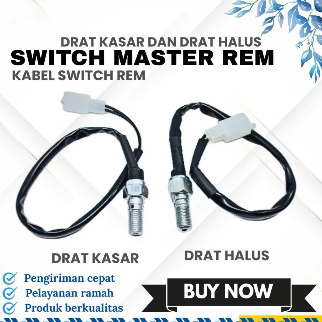 Jual switch rem universal switch master rem drat kasar/halus | Shopee ...