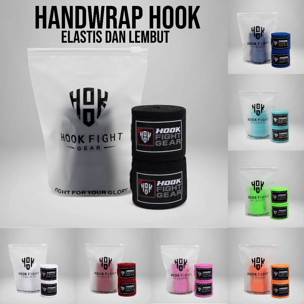 Jual Handwrap Hook Force, Handwrap Muay Thai Hook, Handwrap Boxing Hook ...