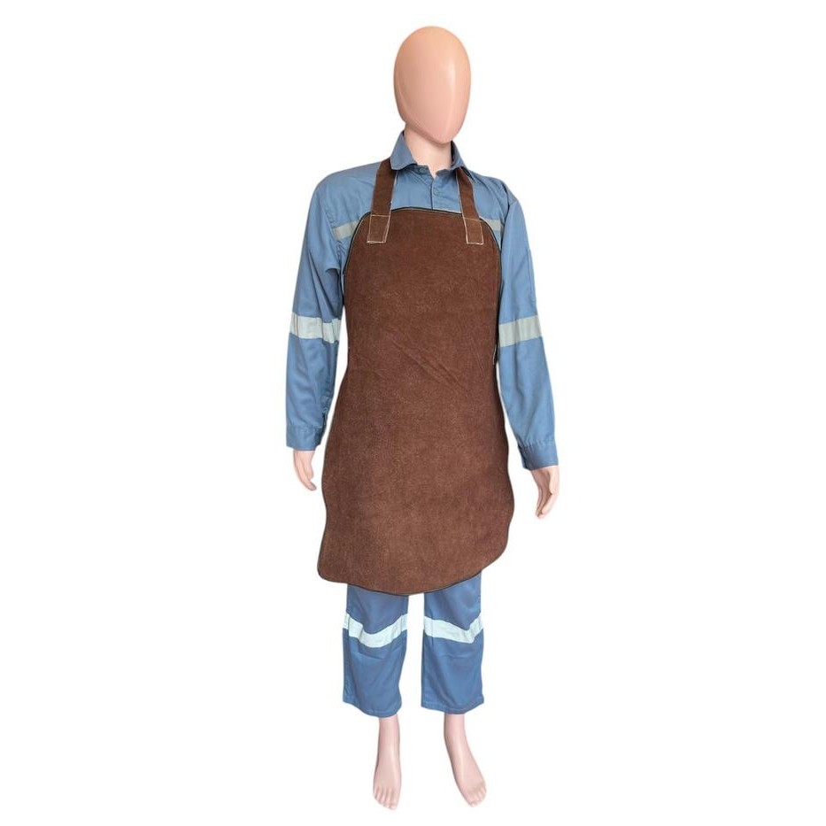 Jual Apron Dada Kulit 50 x 85cm - Welding Apron | Shopee Indonesia
