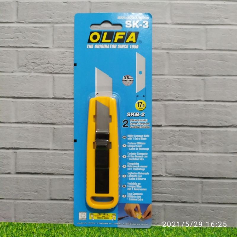 Jual OLFA SK-3 Pisau Safety Cutter Sub Knife Japan | Shopee Indonesia