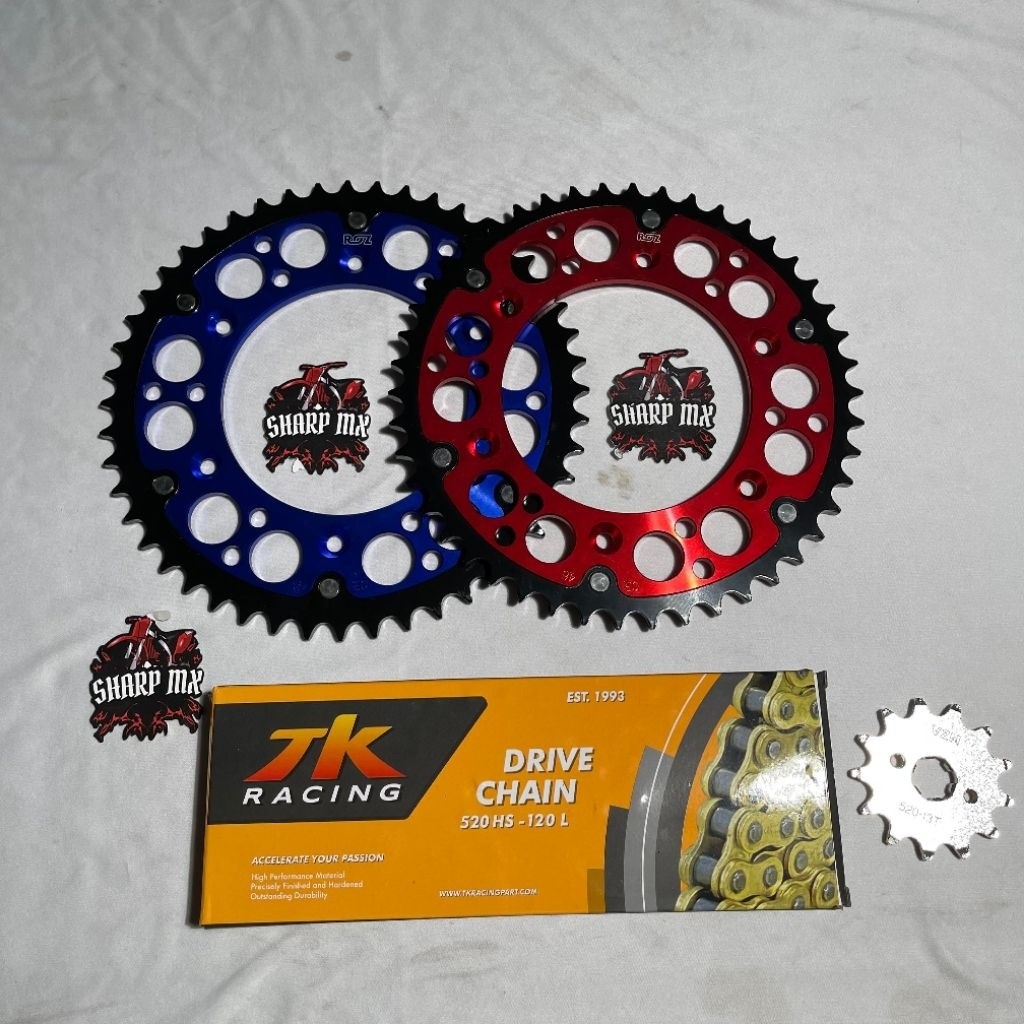 Jual Paket Gear Gear Gir GEARSET set Honda CRF 150 520 ROZ Rantai TK ...