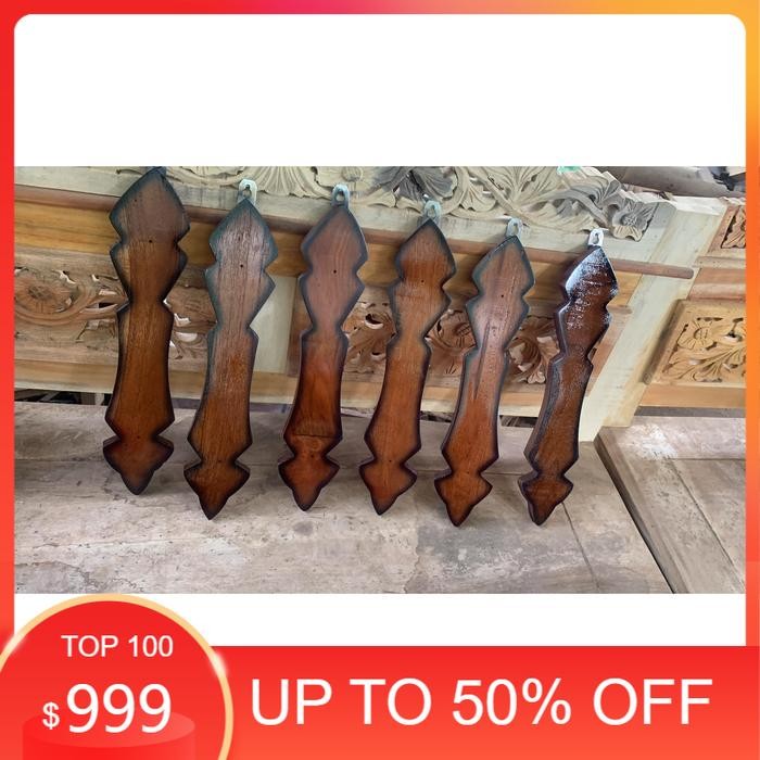 Jual blawong keris simple ukir panah simple dari kayu mahoni ...