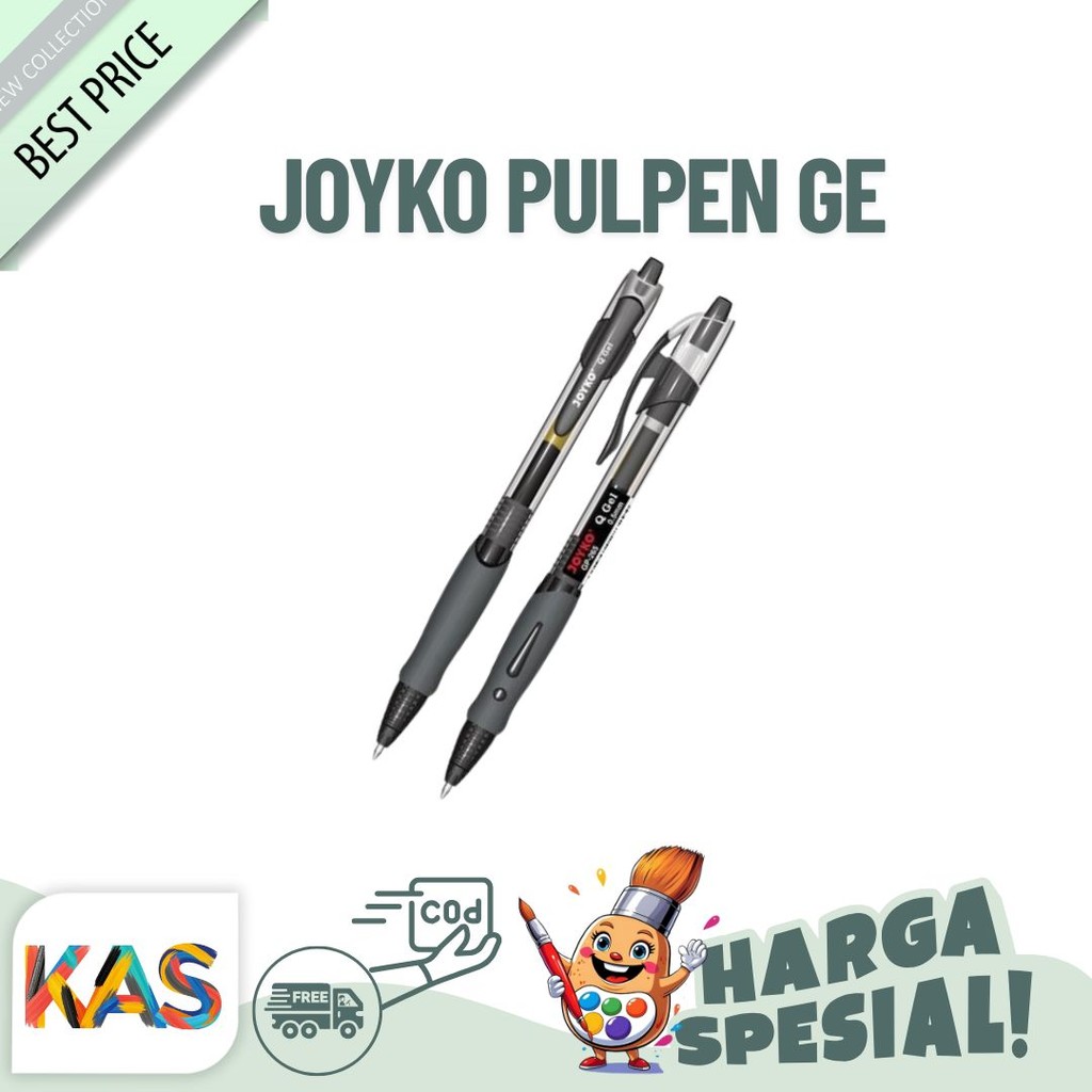 Jual Joyko Pulpen Gel GP-265 Q Gel Pen 0.5 mm - Satuan | Shopee Indonesia