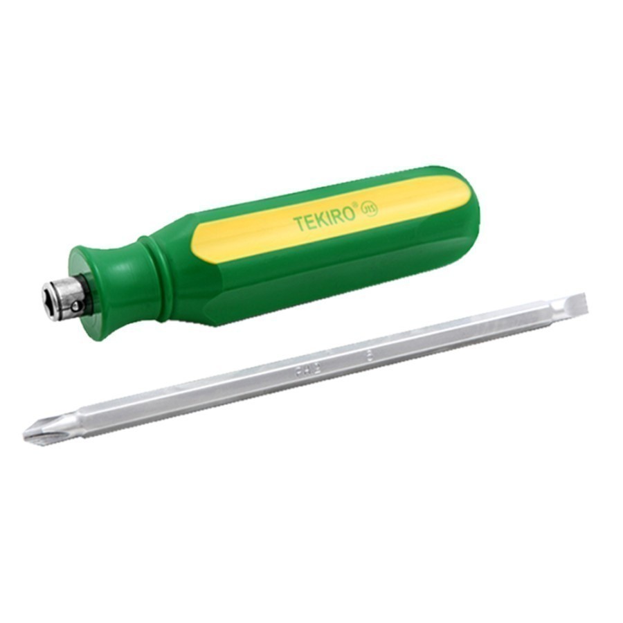 Jual TEKIRO Obeng 2 Way Screwdriver / 2 Arah Bolak Balik / Obeng Plus ...