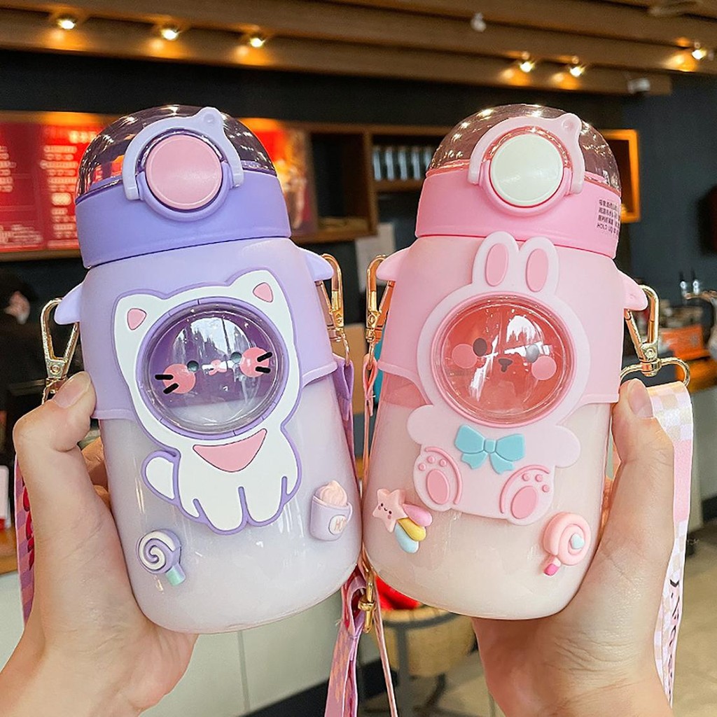 Jual WNG - BOTOL MINUM ANAK KARAKTER + STIKER 3 DIMENSI - BOTOL PLASTIK ...