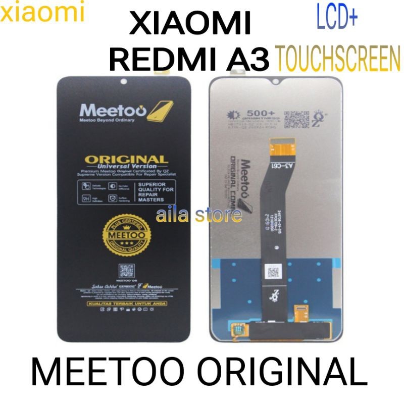 Jual LCD TOUCHSCREEN XIAOMI REDMI A3 ORIGINAL MEETOO FULL SET | Shopee ...