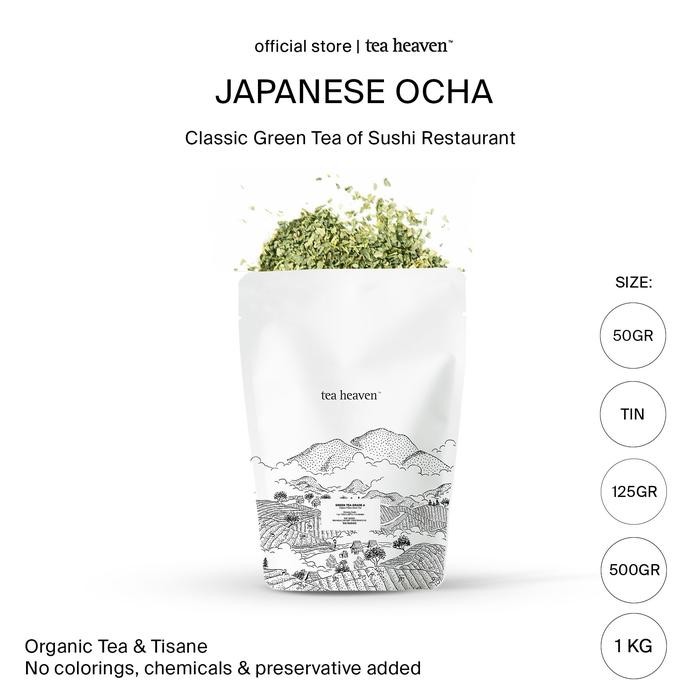 Jual Teh Hijau Jepang 1kg Japanese Green Tea Sencha Ocha Premium - 1kg ...