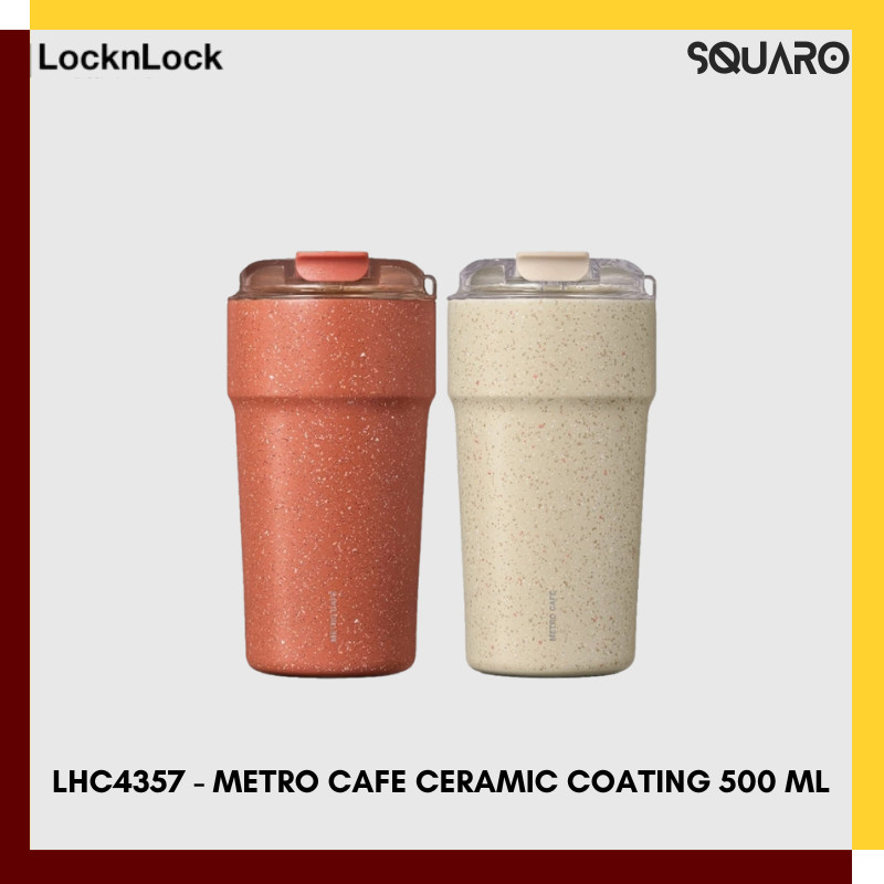 Jual LocknLock Metro Cafe Ceramic Coating Tumbler 500ml - LHC4357 ...