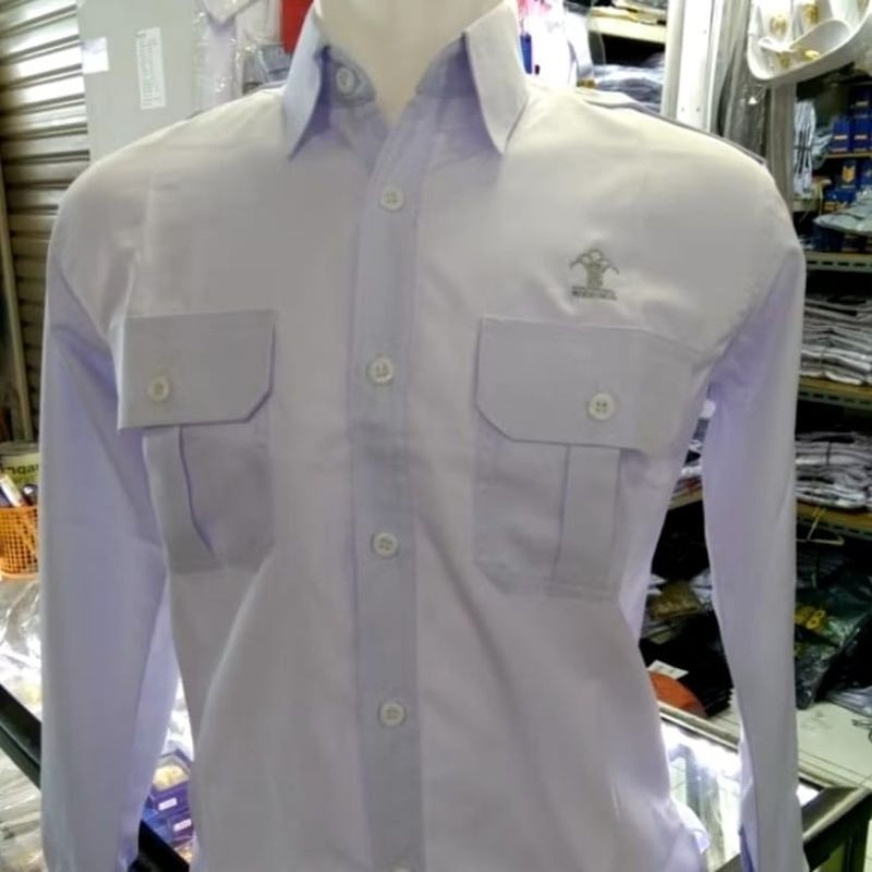 Jual Kemeja Seragam POLSUSPAS KEMENKUMHAM Putih Lengan Panjang PREMIUM ...