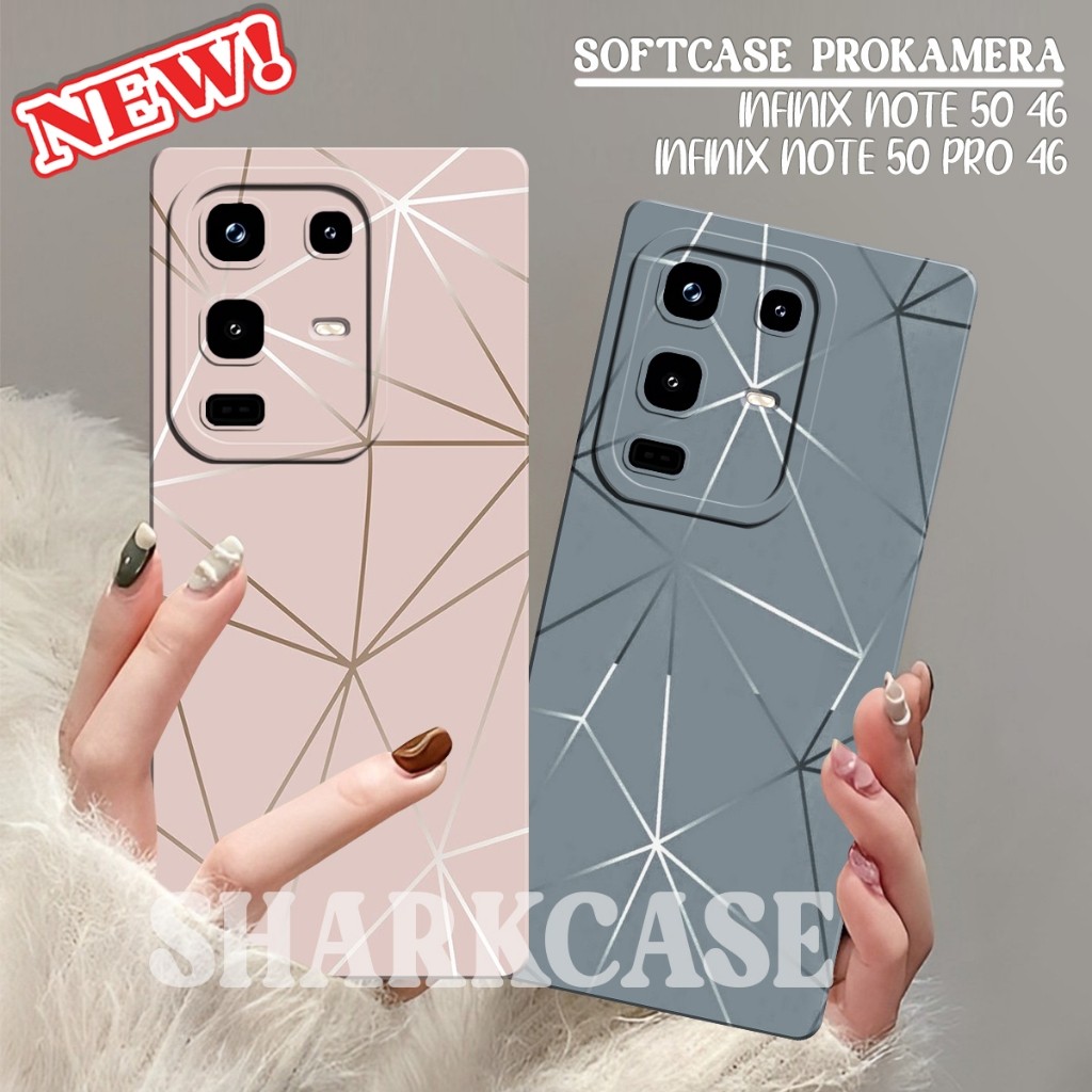 Jual [SHARK CASE] Softcase Infinix Note 50 4G / Note 50 Pro 4G 2025 ...