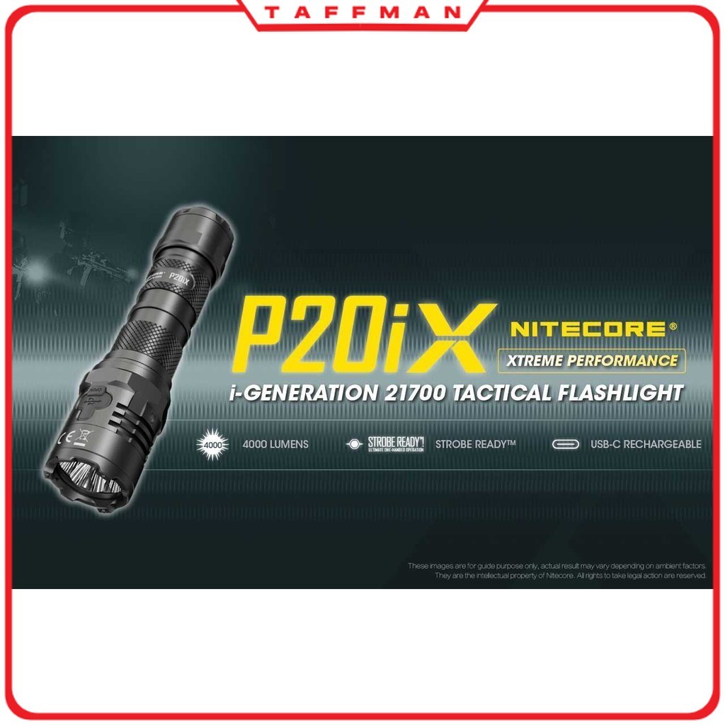 Jual TM - NITECORE Senter Taktikal LED CREE XP-L2 V6 4000 Lumens ...