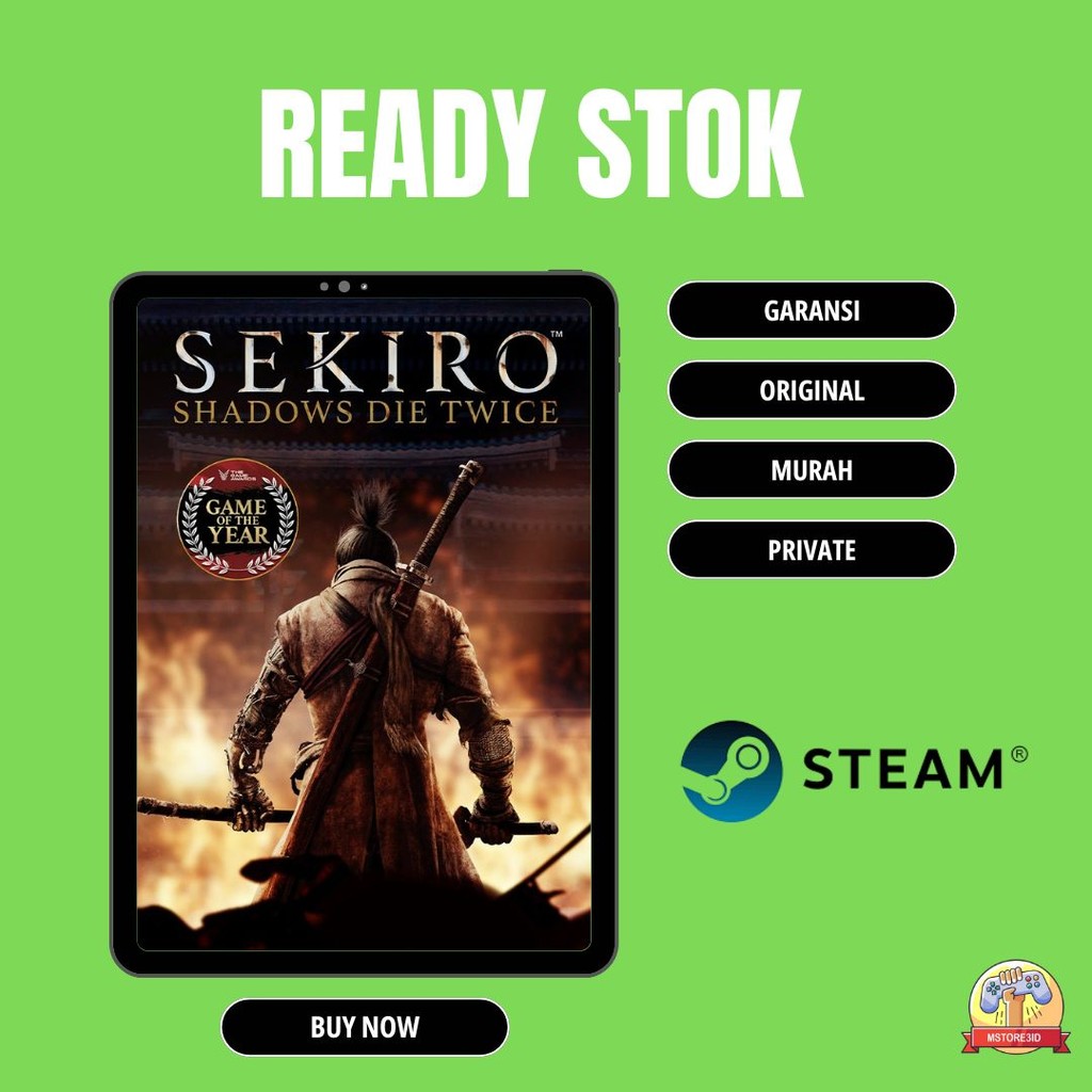 Jual Sekiro: Shadows Die Twice PC ORIGINAL steam | Shopee Indonesia