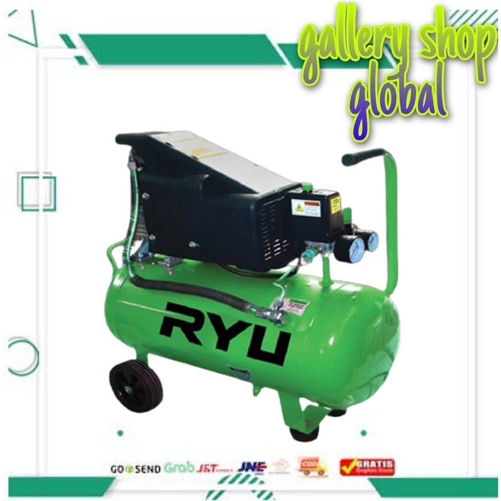 Jual RYU RCP200-1 RCP 200-1 Kompresor 2 HP 2HP 35 Liter Portable Compressor | Shopee Indonesia