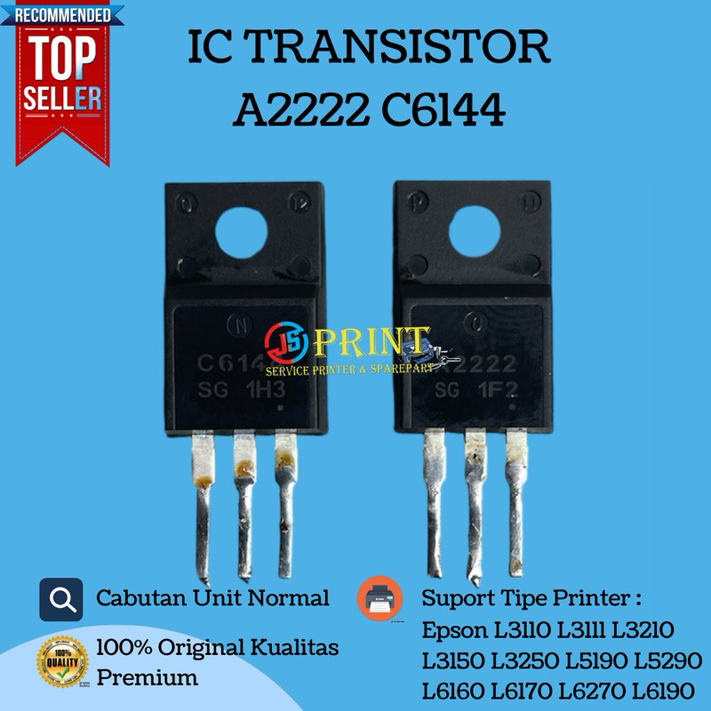 Jual Ic Tr Transistor Printer Epson L1110 L1210 L1250 L1256 L3100 L3110 ...