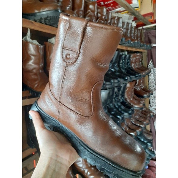 Jual [PREMIUM ORIGINAL] SEPATU SEKEN/SEPATU SAFETY SECOND/sepatu kerja ...