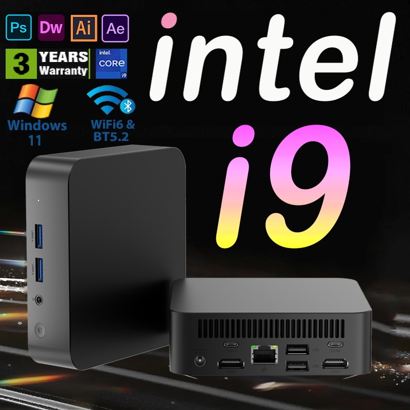 Jual mini pc intel core i9 windows 11 Intel Core i9 8950HK Mini PC WiFi ...